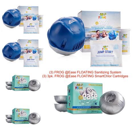 Floating Frog Ease Annual Bundle The Spa Supply Store By Jacuzzi