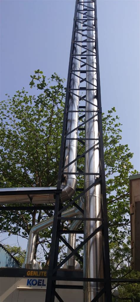 Generator Exhaust Stack Structural S K Power Systems