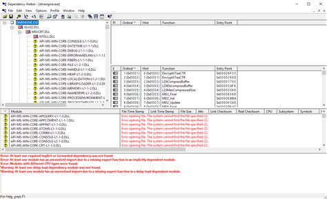 dmengine exe has stopped working upon building and launching project