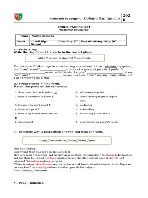 Grammar Structures Unit 1 1 Pdf Syntax Grammar