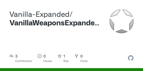 GitHub Vanilla Expanded VanillaWeaponsExpanded NonLethal