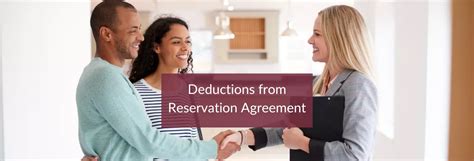 Dispute Deductions From Reservation Agreement Fifth Edition Of The
