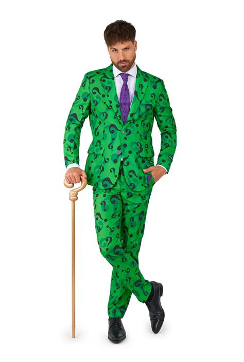 Riddler Costume Stylish The Riddler Suit For Smart Villains Suitmeister