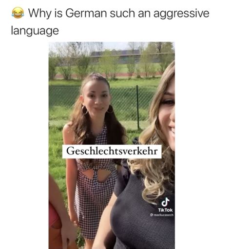 This Word Means “sex” In English The German Translation Is The Entire English Alphabet R Funny