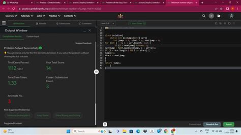 Pranav Anand On Linkedin Day4 Geeksforgeeks 100daysofcodechallenge Drgvishwanathanchallenge