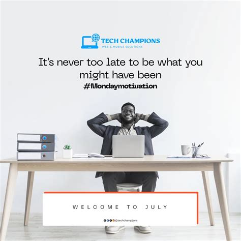 Tech Champions Web And Mobile Solutions On Linkedin Techchampions Julynewmonth Success