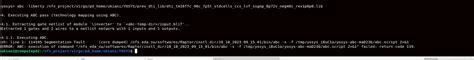 yosys segmentation fault while executing abc · issue 4012 · yosyshq