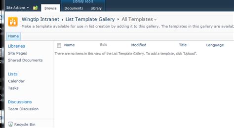 Al S Tech Tips Tip Quickly Import List And Library Templates Into SharePoint