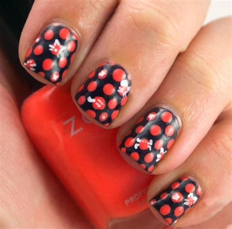 38 Cute Dotticure And Polka Dots Nail Arts Ideas Nails Dots Nails Gel