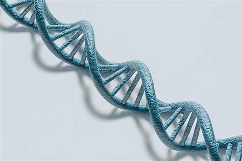 3d Rendering Dna Strand Premium Ai Generated Vector