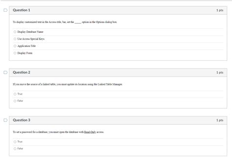 Solved Question 1to Display Customized Text In The Access