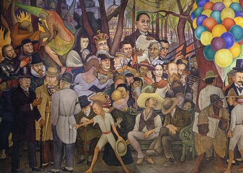 Diego Riveras Dream Of A Sunday Afternoon A Surrealist Tableau Of