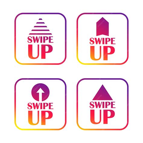 Premium Vector Swipe Up And Down Arrow Vector Icons Set Pull Up Vector Isolated Symbol Finger