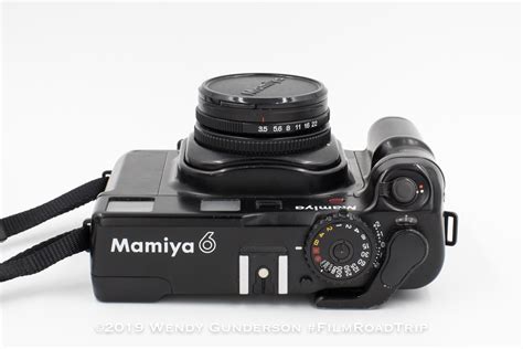 Mamiya 6 Medium Format Film Camera For Travel Film Road Trip