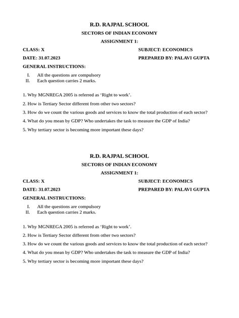 Assignment Economics 10th Pdf