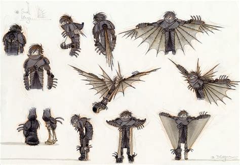 미디어 컨셉 아트 드래곤 길들이기 드림웍스