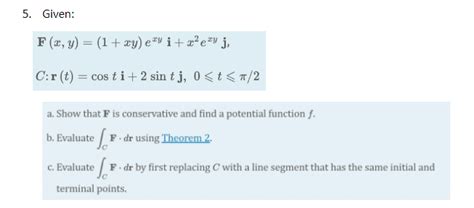 Solved 5 Given