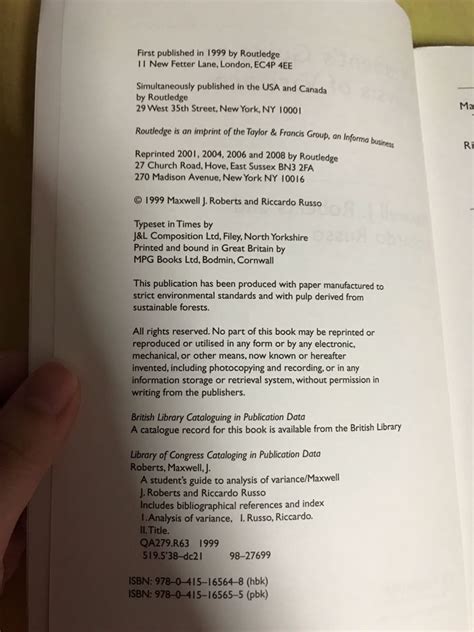 A Students Guide To Analysis Of Variance Anova Hobbies And Toys