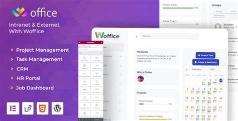 Download Woffice V5431 Intranetextranet Wordpress Theme