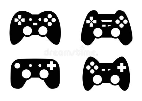 Game Controllers Seamless Pattern Wallpaper In Outline Doodle Flat