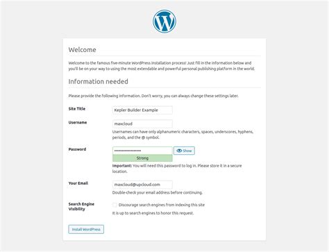 how to get started with kepler website builder upcloud