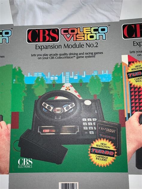 Colecovision Cbs Expansion Module No 2 Box