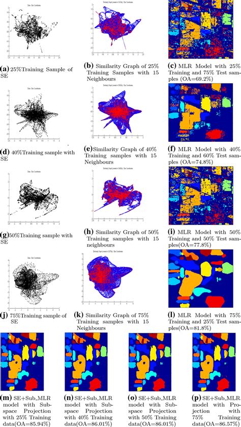 Data Projectionsimilarity Graphs And Prediction Results Respectively