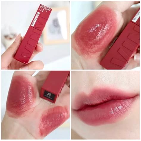Maybelline Super Stay Vinyl Ink สี 65 Saucy สวยจึ้งมาก เนื้อฉ่ำกำลังดี