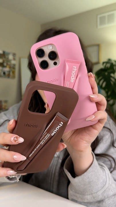 Unboxing The New Rhode Phone Cases🎀☕️ Ribbon And Espresso Youtubeshorts Shorts Rhodeskin In