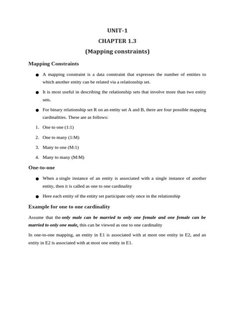 Notes Chapter 12 Lecture 124mapping Constraints Pdf Relational Notes Chapter 12 Lecture 124mapping Constraints Pdf Relational