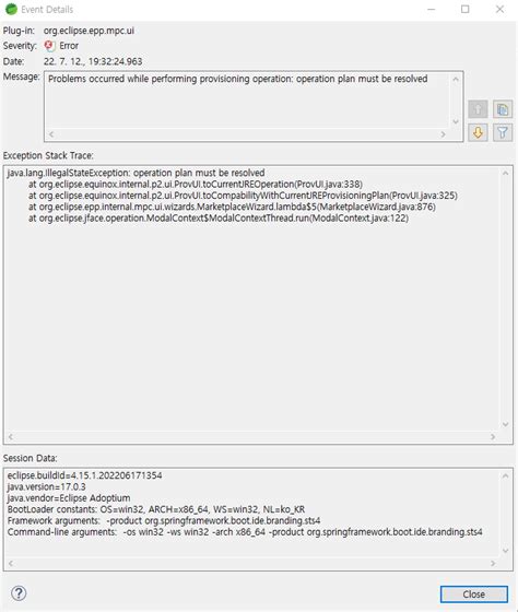 Installation Error · Issue 409 · Eclipse Corrosion Corrosion · Github