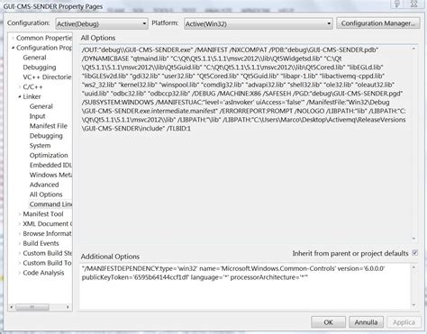 C Link Error With Application Stack Overflow