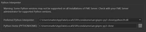 How To Setup Arcgispro Py3 Clone As Preferred Python Interpreter Community