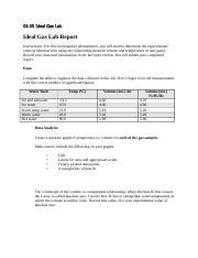 Investigating Absolute Zero With Gas Volume And Temperature Course Hero