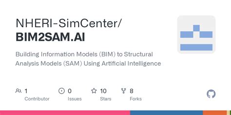 Github Nheri Simcenter Bim2sam Ai Building Information Models Bim