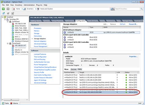 How Do I Use ISCSI Targets On VMware ESXi Server With Multipath I O Support Synology