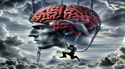 Mind S Chains Concept Art Stock Footage Video Of Restriction 311314492