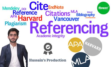 Do Chicago Apa Mla Harvard References Citations In Referencing Styles By Hussainali698 Fiverr