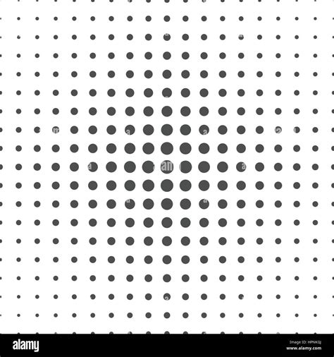 Halftone Seamless Pattern Abstract Background Stock Vector Image Art Alamy