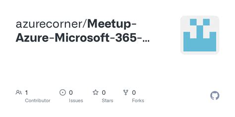 github azurecorner meetup azure microsoft 365 community microsoft