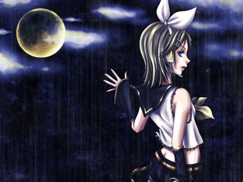 Kagamine Rin Vocaloid Drawn By Achikoako Danbooru