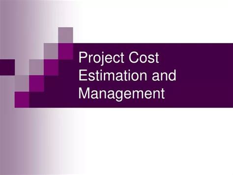 PPT Project Cost Estimation And Management PowerPoint Presentation Free Download ID 6868293