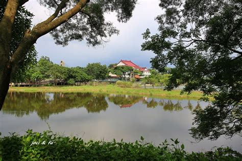 台南小南海風景區 吊橋湖光水色林木蔭鬱慢走漫走 輕旅行