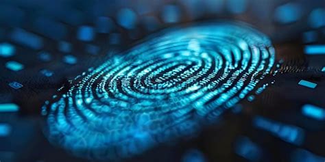 Cuttingedge Fingerprint Scanner Verifies Digital Identity For Secure Financial Transactions