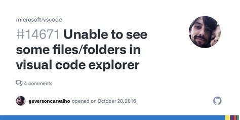 Unable To See Some Filesfolders In Visual Code Explorer · Issue 14671