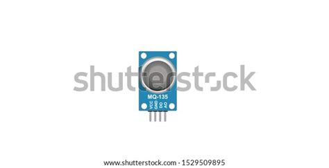 Top View Illustration Mq135 Sensor Arduino Stock Vector Royalty Free