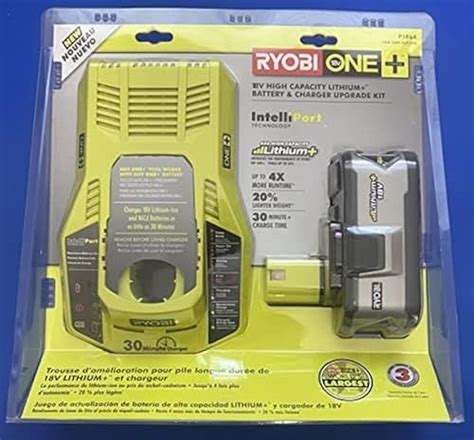 RYOBI ONE V HIGH Performance Lithium Ion Ah Battery And Charger Starter Kit PSK In