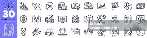 보고서 문서 라인 그래프 및 우승자 메달 라인 아이콘 팩 웹앱용 벡터 객실 있음에 대한 스톡 벡터 아트 및 기타 이미지 객실 있음 경쟁 계산기 Istock