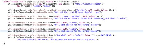 Programming For Beginners Atlas Client Perform Basic Search