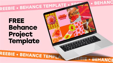 Freebie The Behance Project Template